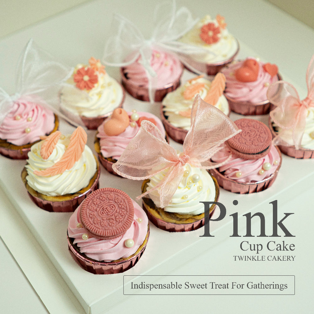 Cup Cake - Pink Theme – Twinkle Cakery