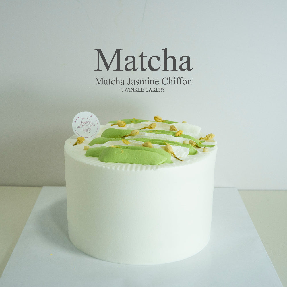 Matcha Jasmine Cake – Twinkle Cakery