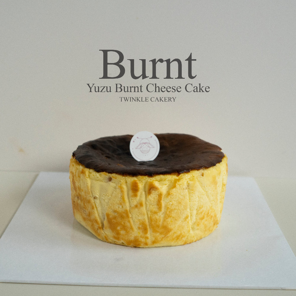 Yuzu Burnt Cheese Cake – Twinkle Cakery